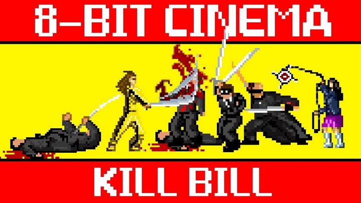 Kill Bill vol 1 & 2 adapté en jeu 8 bit - Culturellement Vôtre